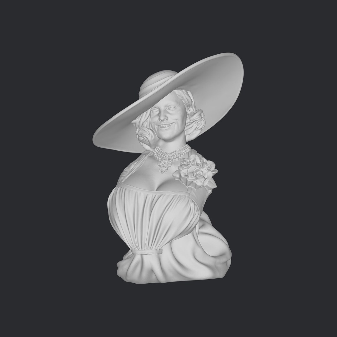 Vampire Alcina Dimitrescu lady Dimitrescu From Resident Evil 8 Village ...