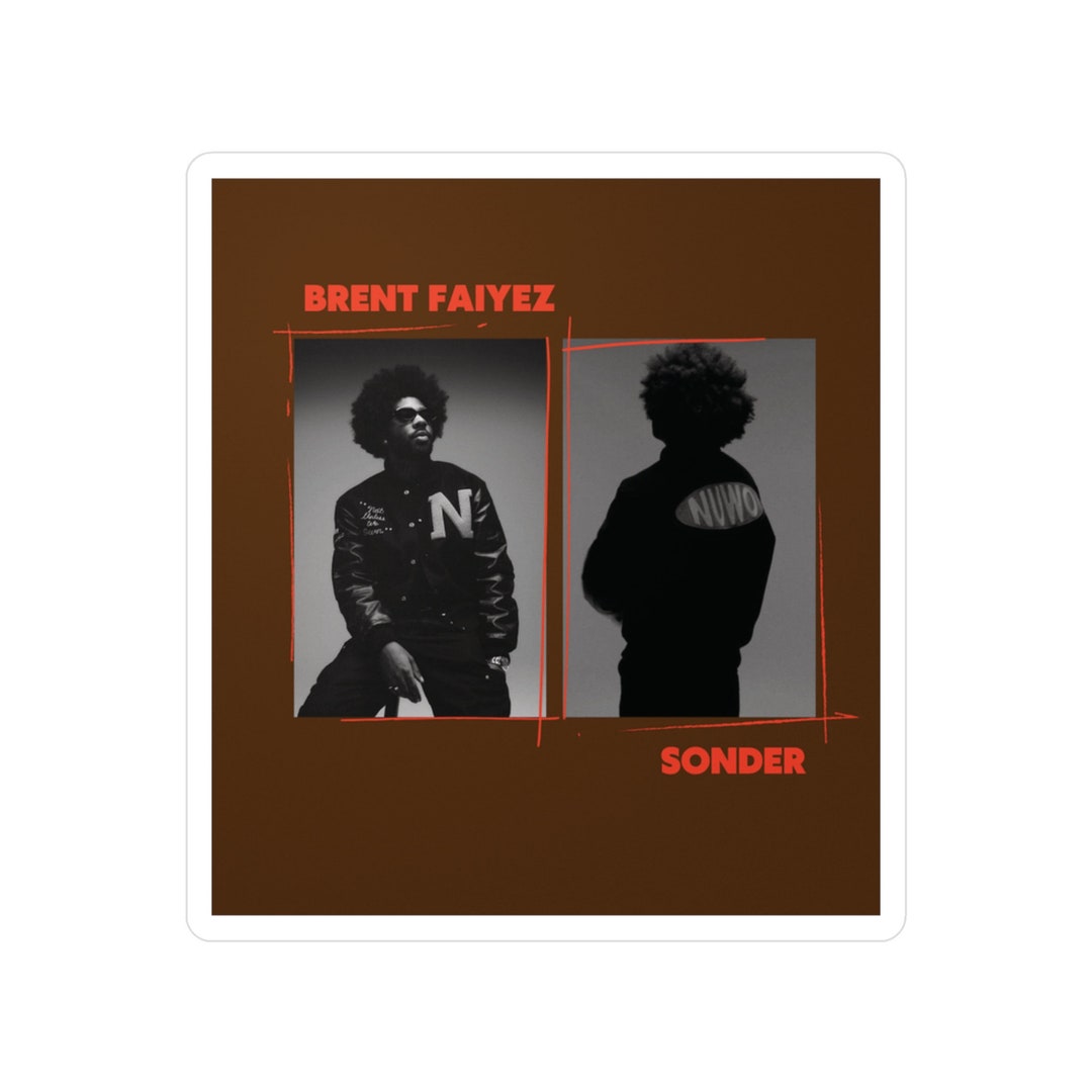 Brent Faiyaz Vinyl Sticker Decal - Etsy