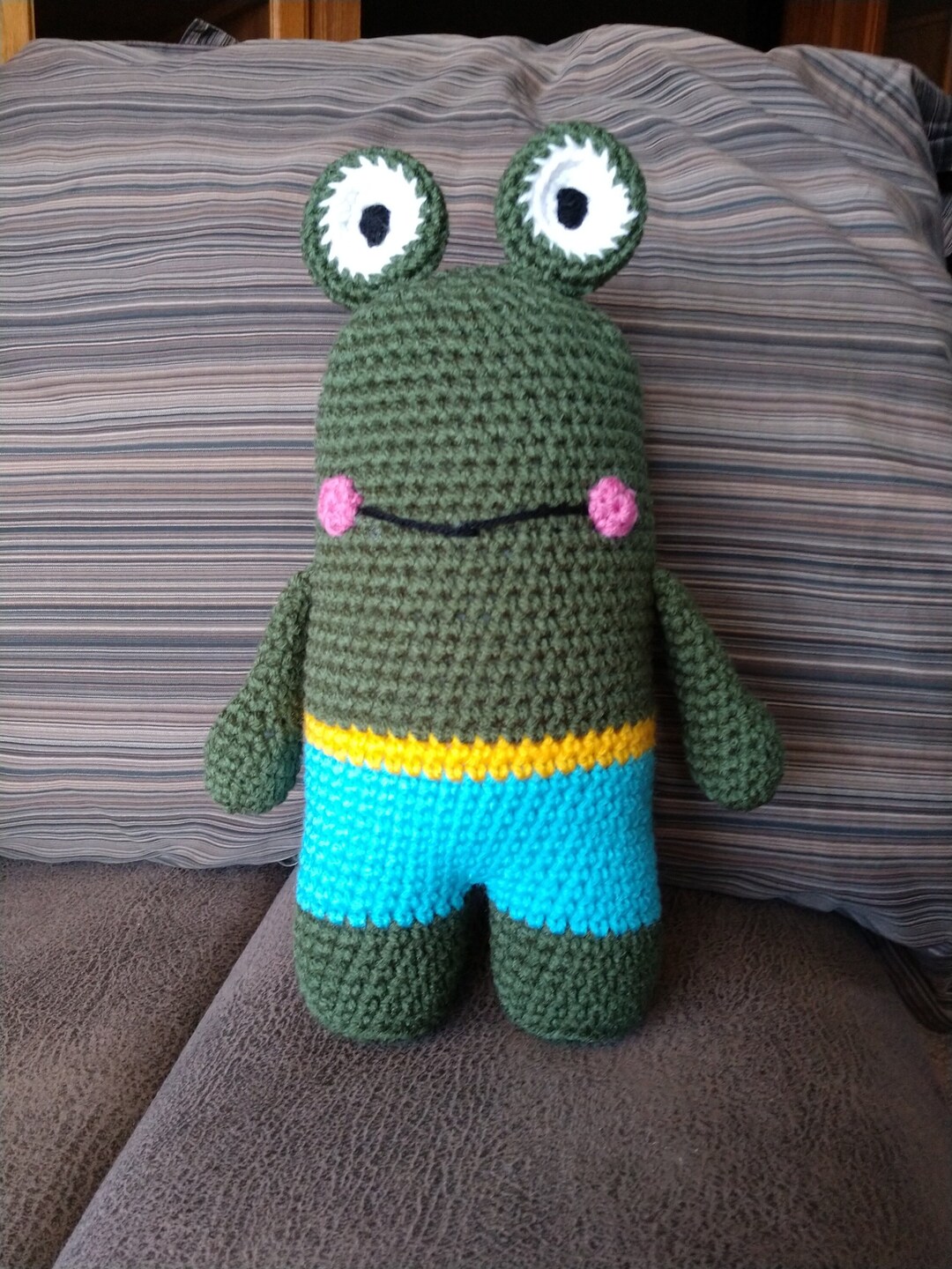 Frog, Crochet Frog, Stuffed Frog, Amigurumi Frog, Frog Stuffie, Toad - Etsy