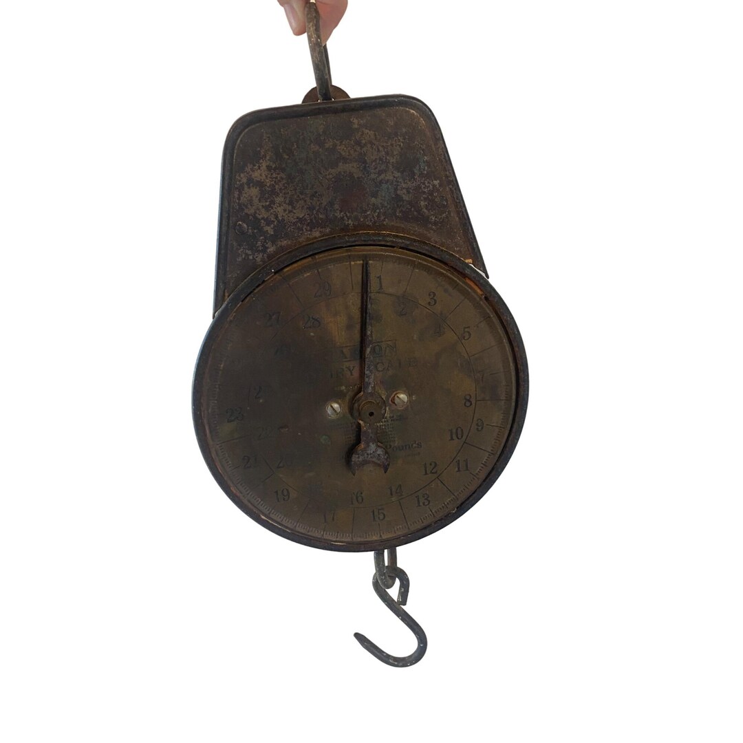 Hanson Dairy Farm Scale Vintage - Etsy