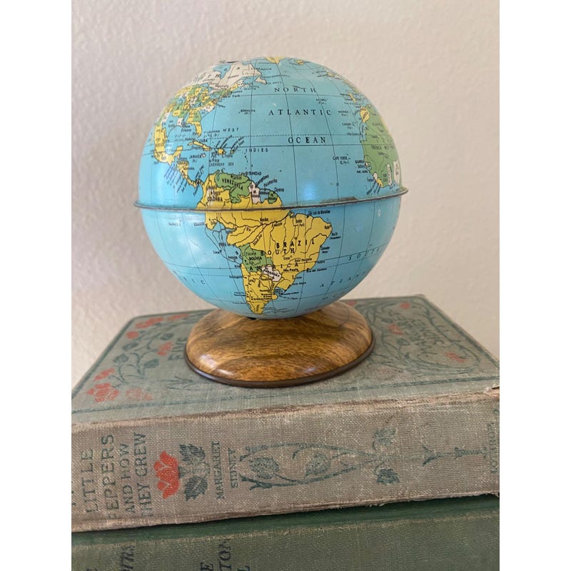 Globe Bank - Etsy