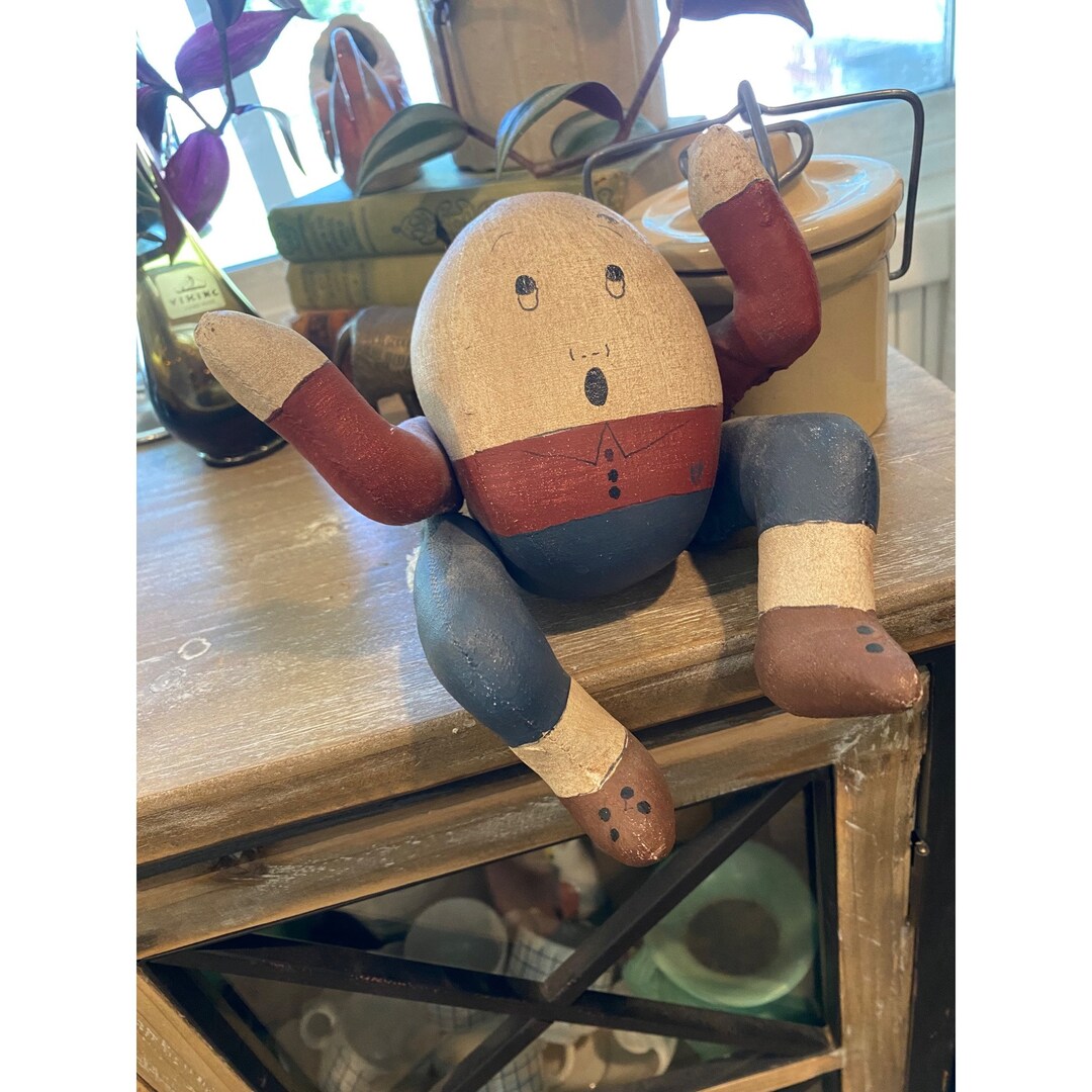 Primitive, Humpty Dumpty Figure - Etsy