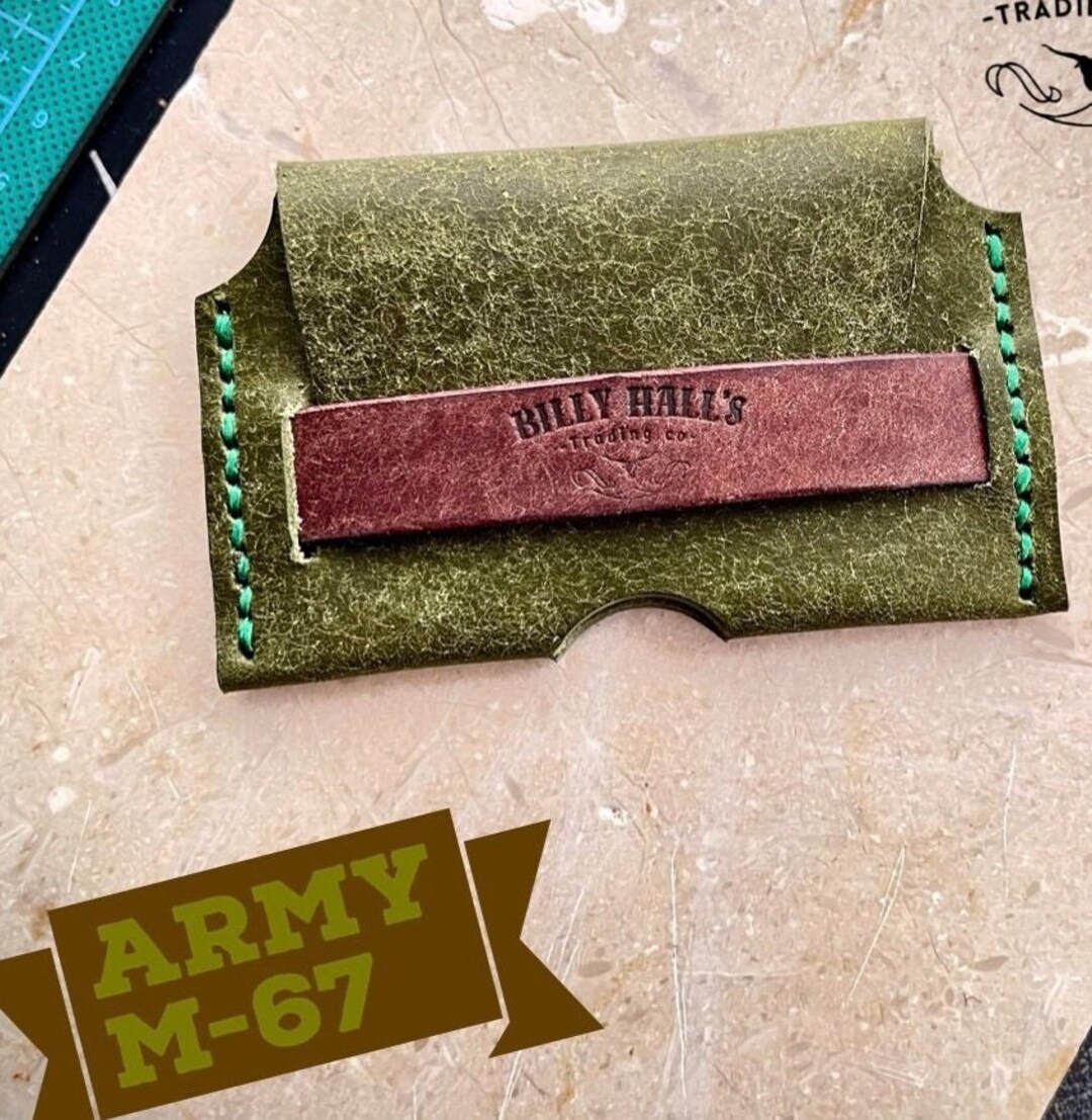 Billy Hall's Military Style Wallet Card Holder Men's Wallet army M-67 ...