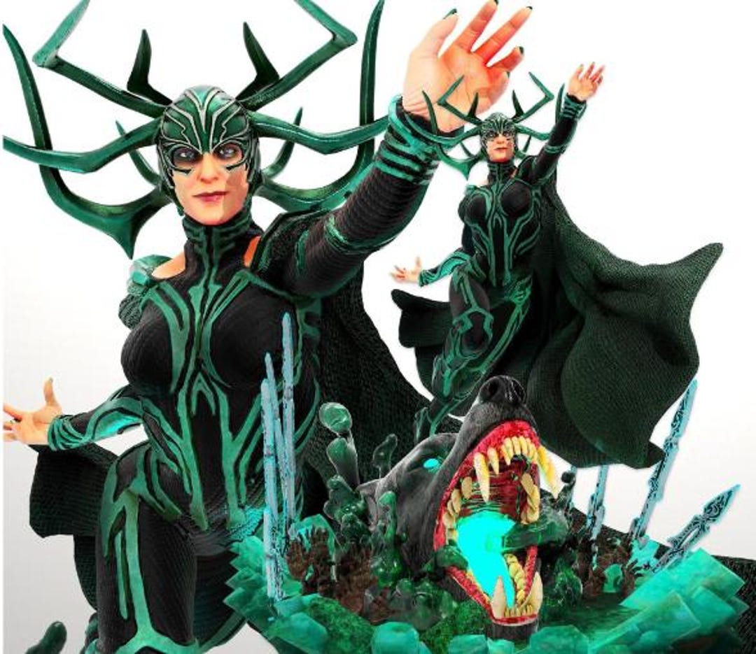 Hela Marvel, Hor, Ragnarok, STL File, 3D Digital Printing ,STL File for ...