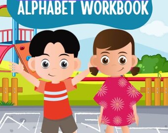 Fun and Colorful Preschool Alphabet Workbook - Etsy