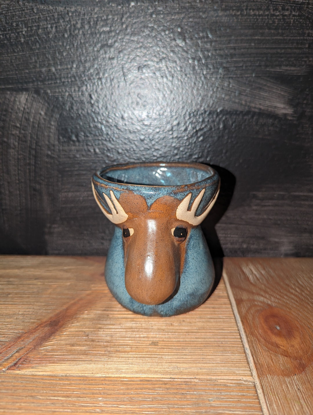 RAD Designs Stoneware Art Pottery Moose Egg Seperater From Birchstone ...