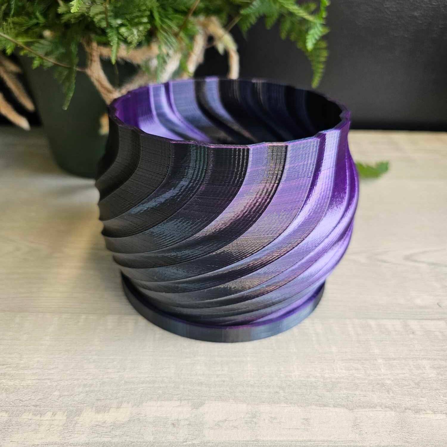 Plant Pot, 3D Printed Pot, Planter, 4 Inch Pot, Houseplant, Gothic ...