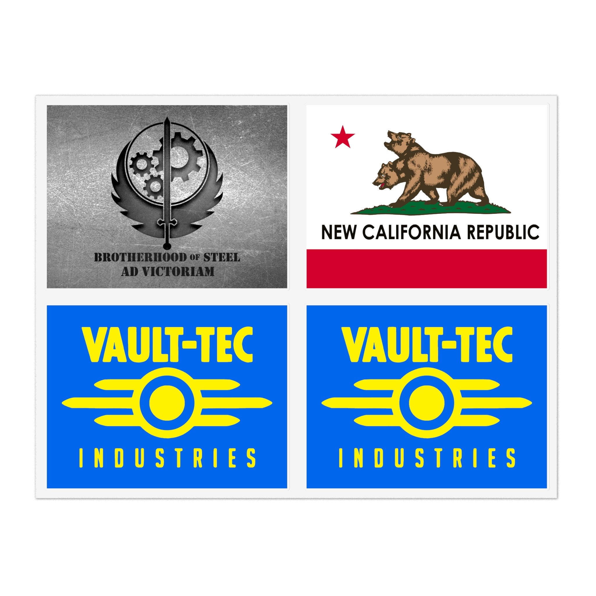 Fallout Sticker Sheets - Etsy