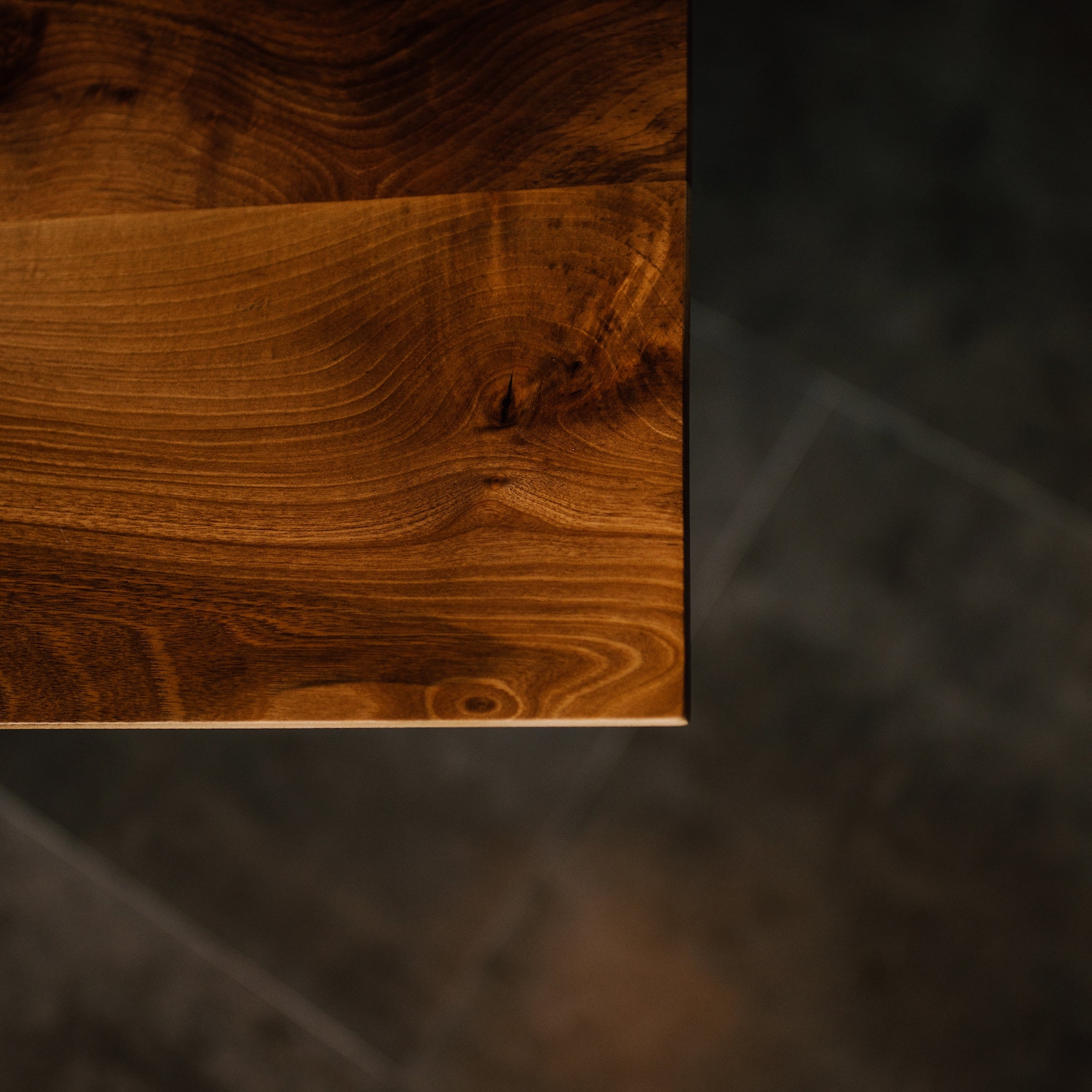 Custom Walnut Wood Tabletop | Multiple Sizes Available | Handcrafted ...