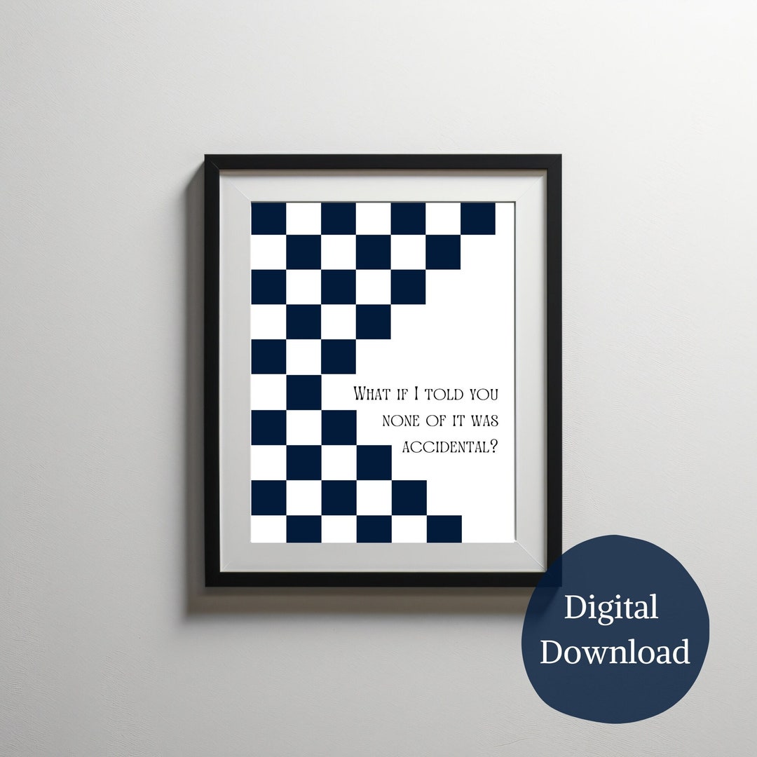 Mastermind Taylor Swift Printable Wall Art Cute Apartment Decor Lyric ...