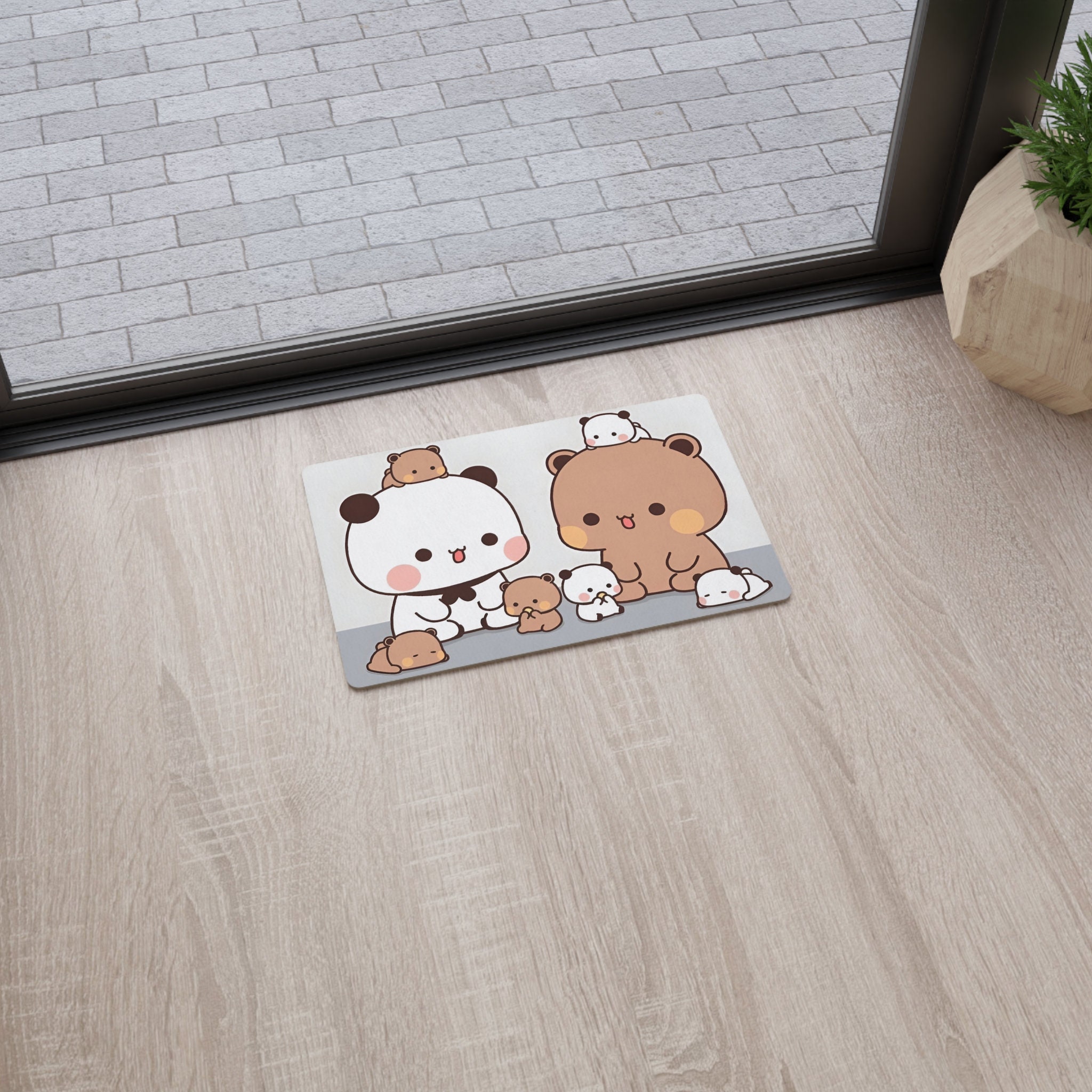 BUBU and DUDU Cute Gift Floor Mat - Etsy