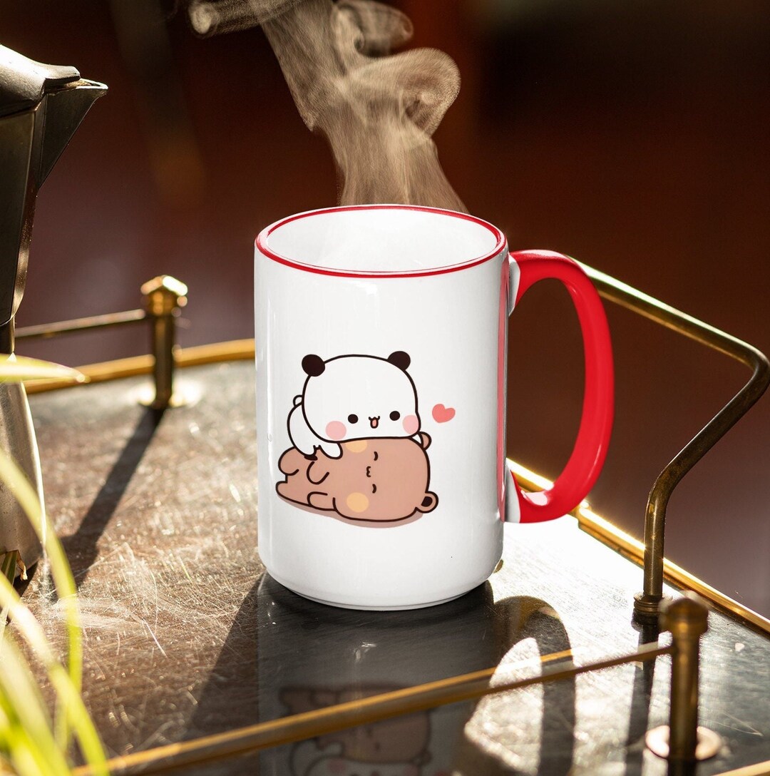 Panda Bear Hug Bubu Dudu Classic 11oz or 15oz Multicolor Mug Funny Gifts Best Coffee Mug Gift - Etsy