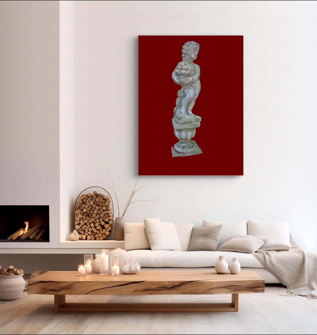 Demeter Red Still Life Painting Painting Canvas Wall Art Canvs Greek ...