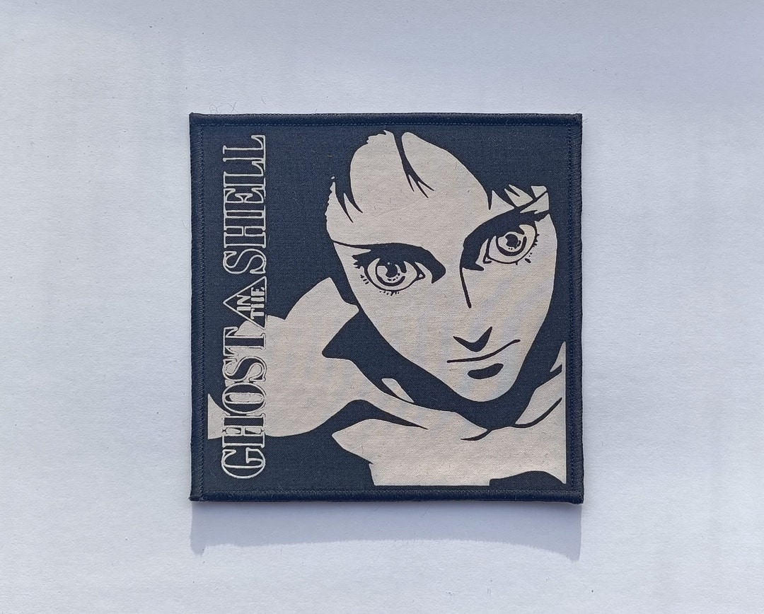 Cyberpunk Anime Inspired Patch, Phantom in the Carapace - Etsy