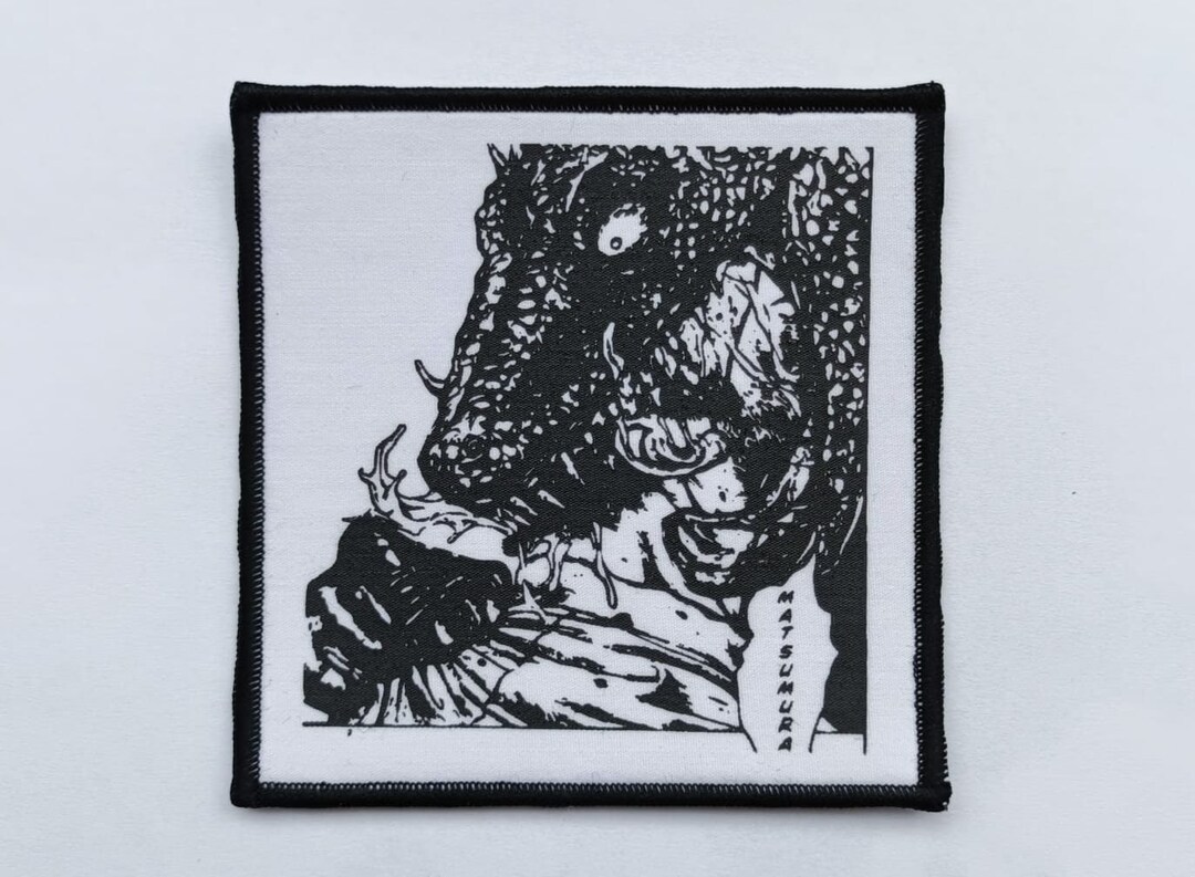 Dark Fantasy Anime/manga Inspired Patch, Grime and Ooze Cayman - Etsy