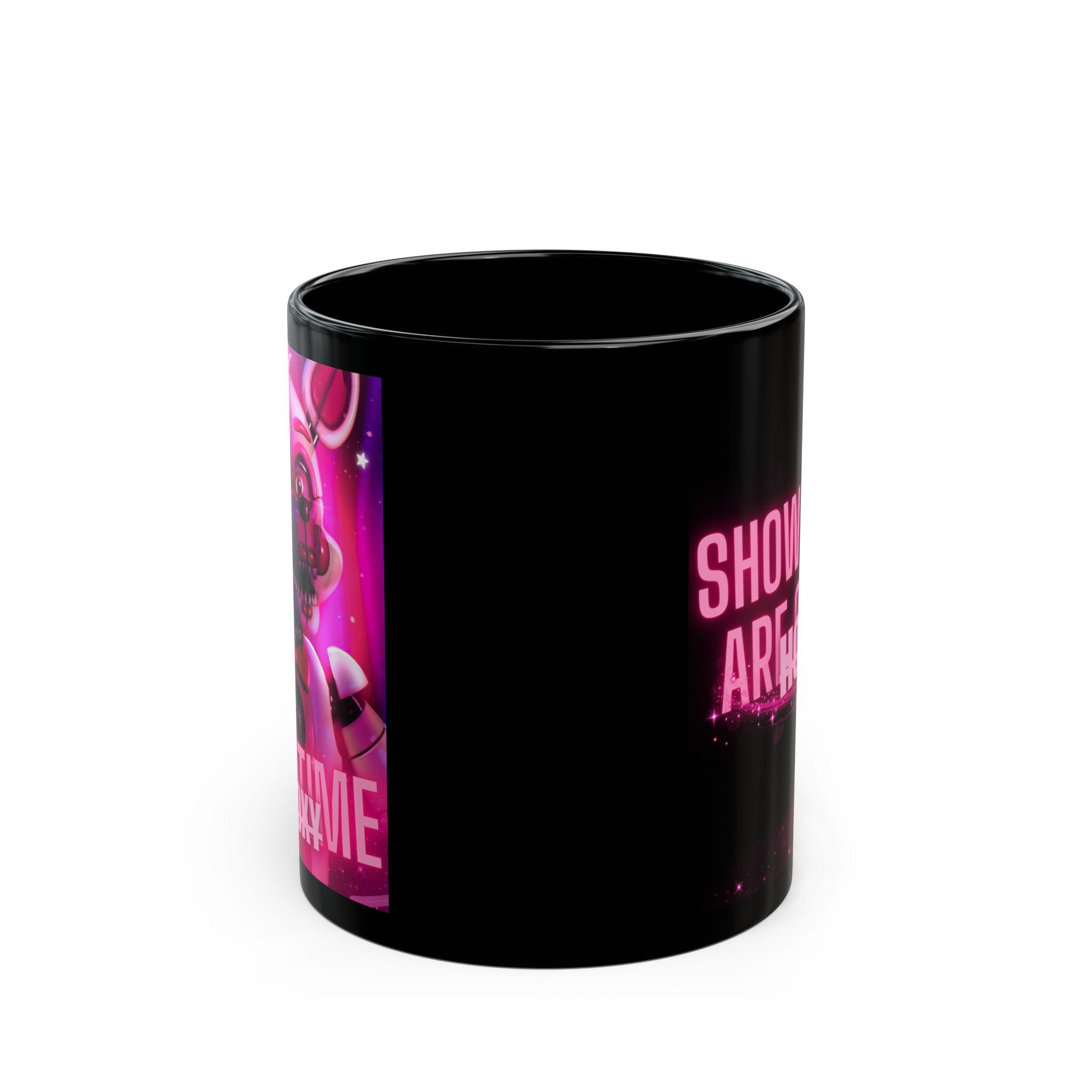 Funtime Foxy Mug, Fnaf Mug, FNAF, Fnaf Merch, Black Mug, Sister ...