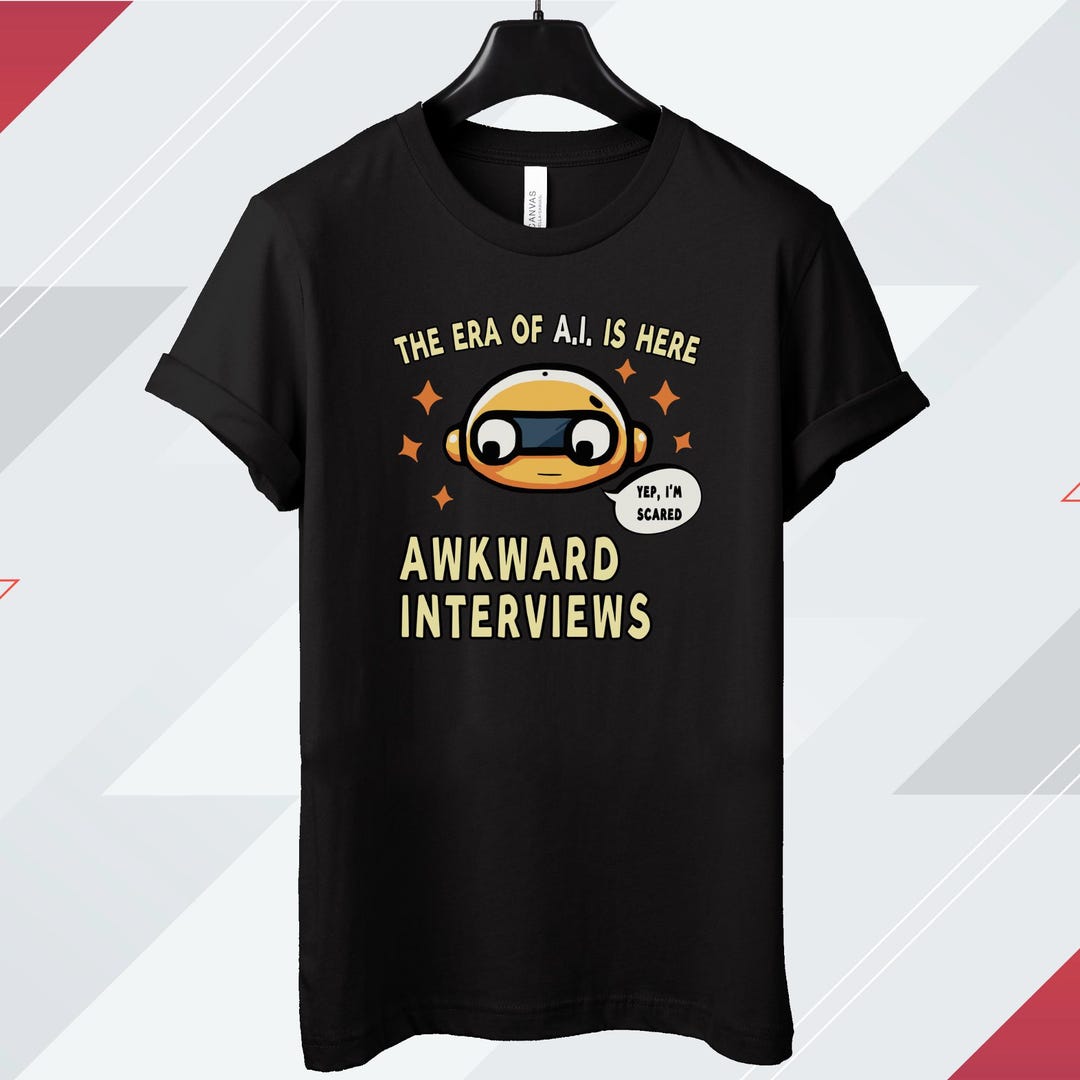 Awkward Interviews Shirt, Funny AI Definition Shirt, Tech Shirt ...
