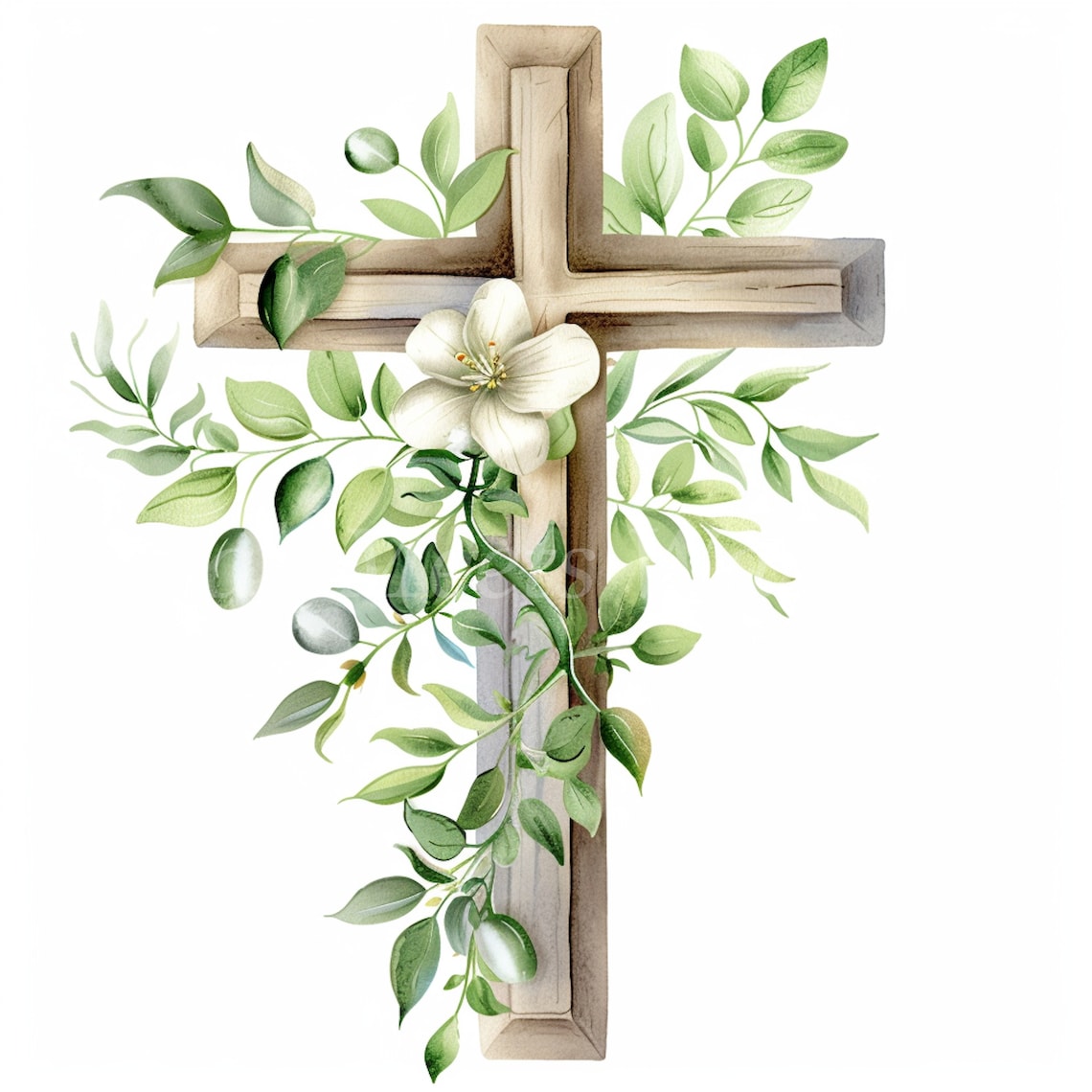 Easter Christian Crucifix Cross Clipart Bundle-10 High Quality ...