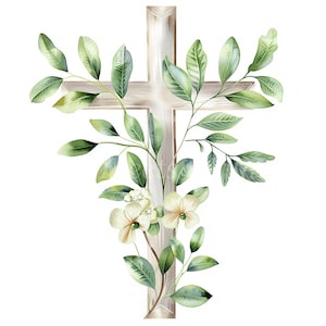 Easter Christian Crucifix Cross Clipart Bundle-10 High Quality ...