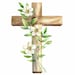 Easter Christian Crucifix Cross Clipart Bundle-10 High Quality ...