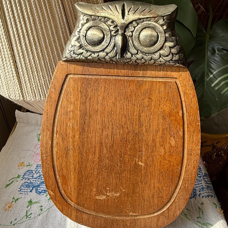 Owl Serving Tray - Etsy