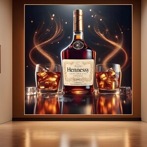 Hennessy Cognac: Pour of Elegance[a Digital Download] - Etsy