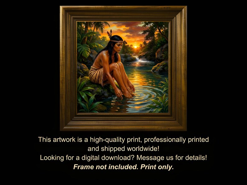 Sunlit Waters of Quiet Strength - Etsy