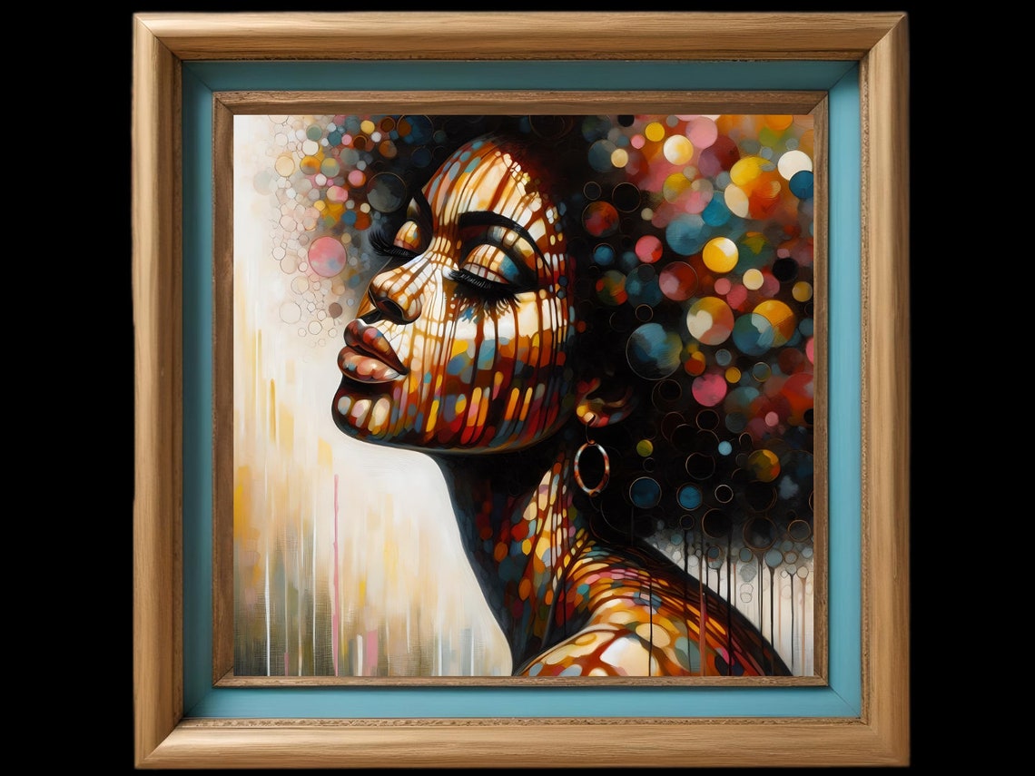 Colors of Heritage: A Celebration of Afrocentric Abstract Art - Etsy