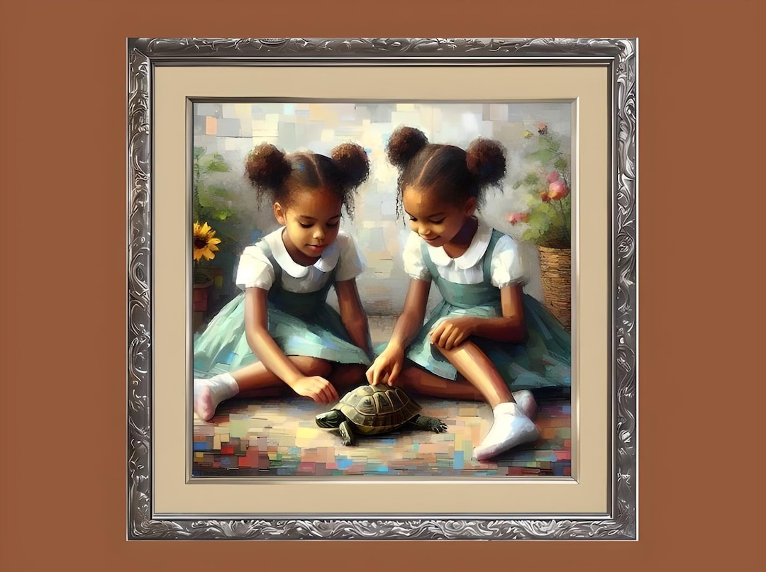 Twins' Turtle Adventurea Digital Download - Etsy