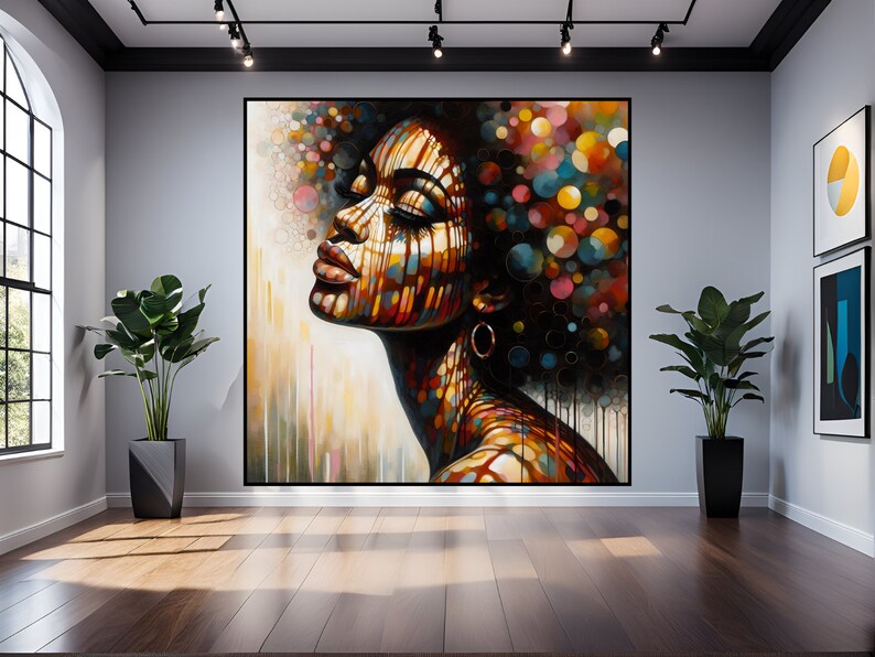 Colors of Heritage: A Celebration of Afrocentric Abstract Art - Etsy