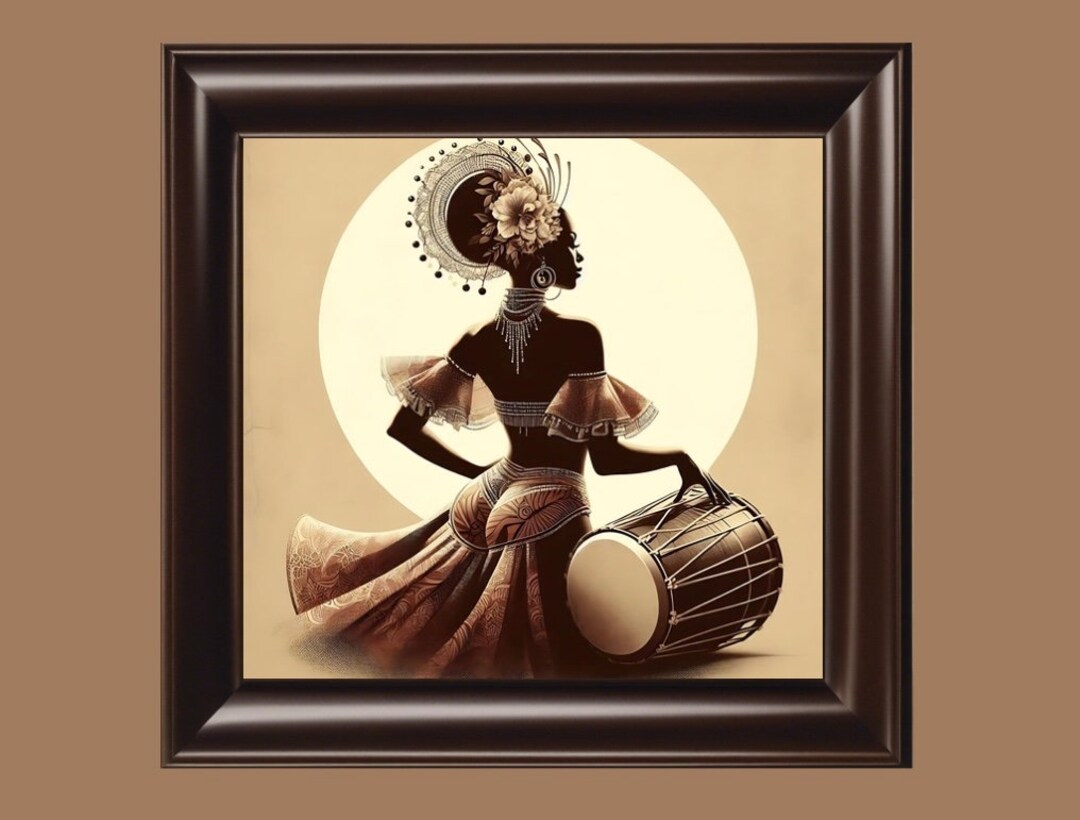 Bomba Dance Art Celebrating Heritage - Etsy