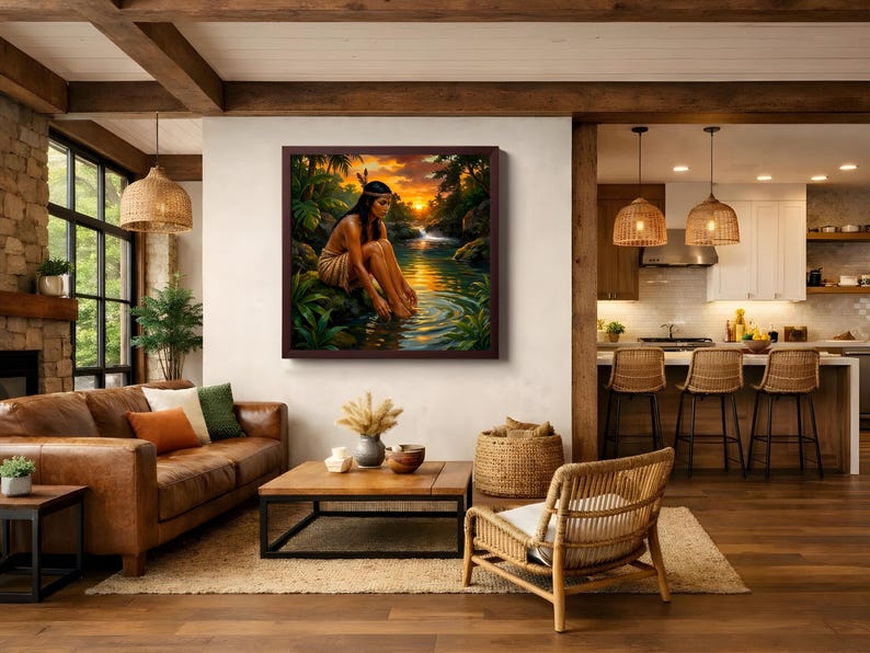 Sunlit Waters of Quiet Strength - Etsy