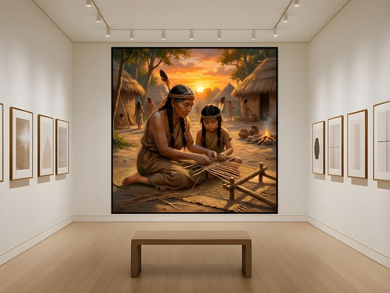 Threads of Memory at Sunset - Etsy