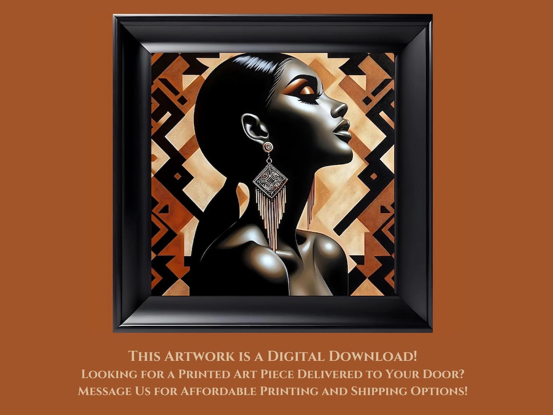 Elegant Echoes Modern Grace Meets Cultural Majesty[a Digital Download ...