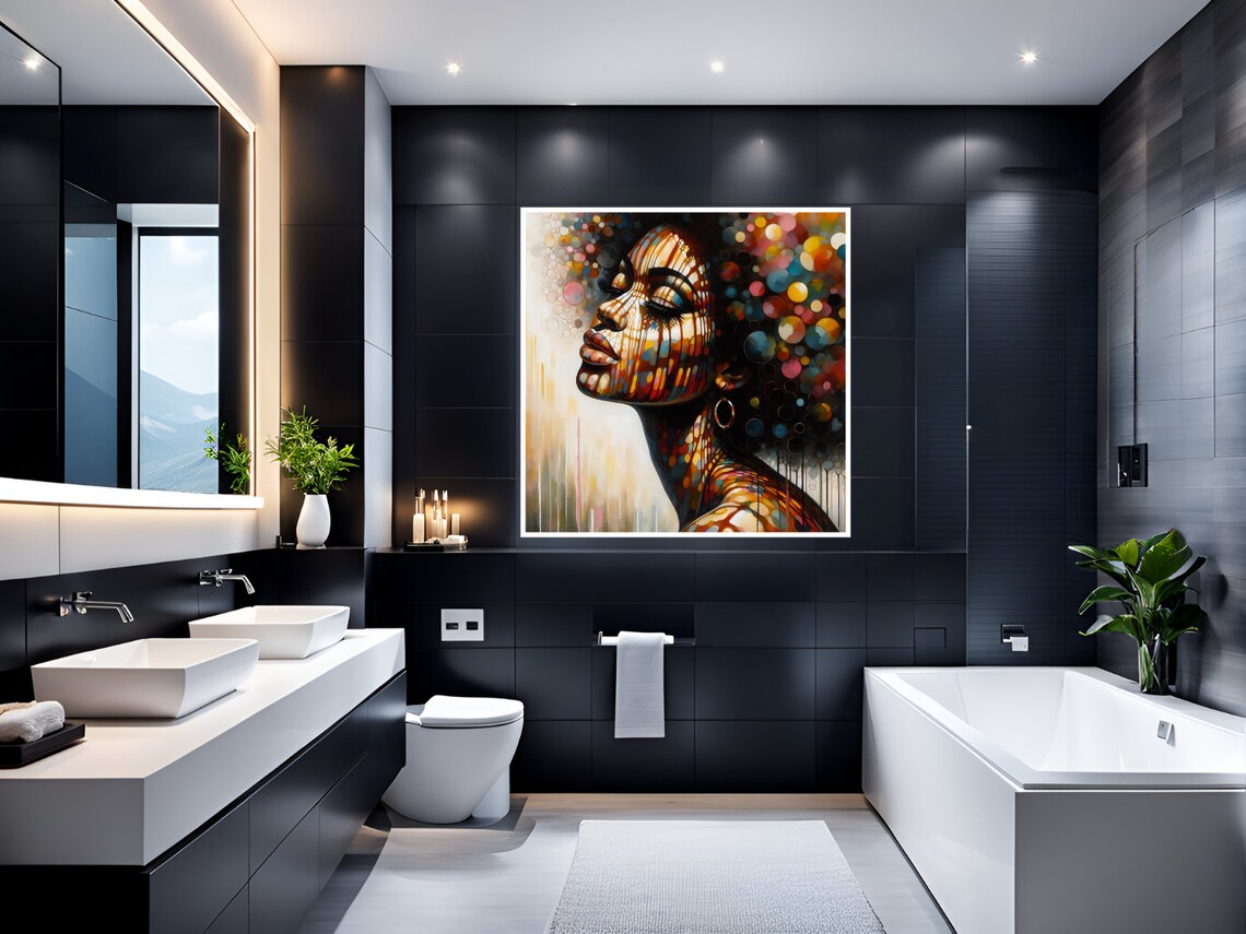 Colors of Heritage: A Celebration of Afrocentric Abstract Art - Etsy