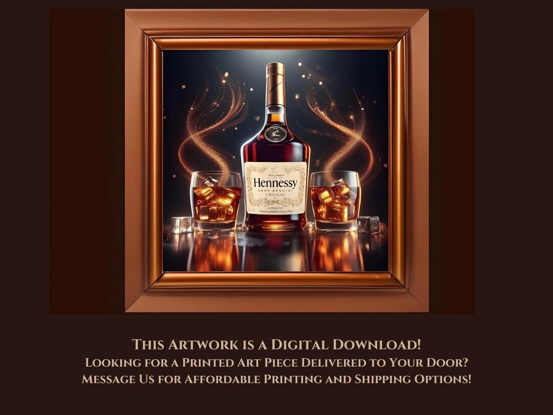 Hennessy Cognac: Pour of Elegance[a Digital Download] - Etsy