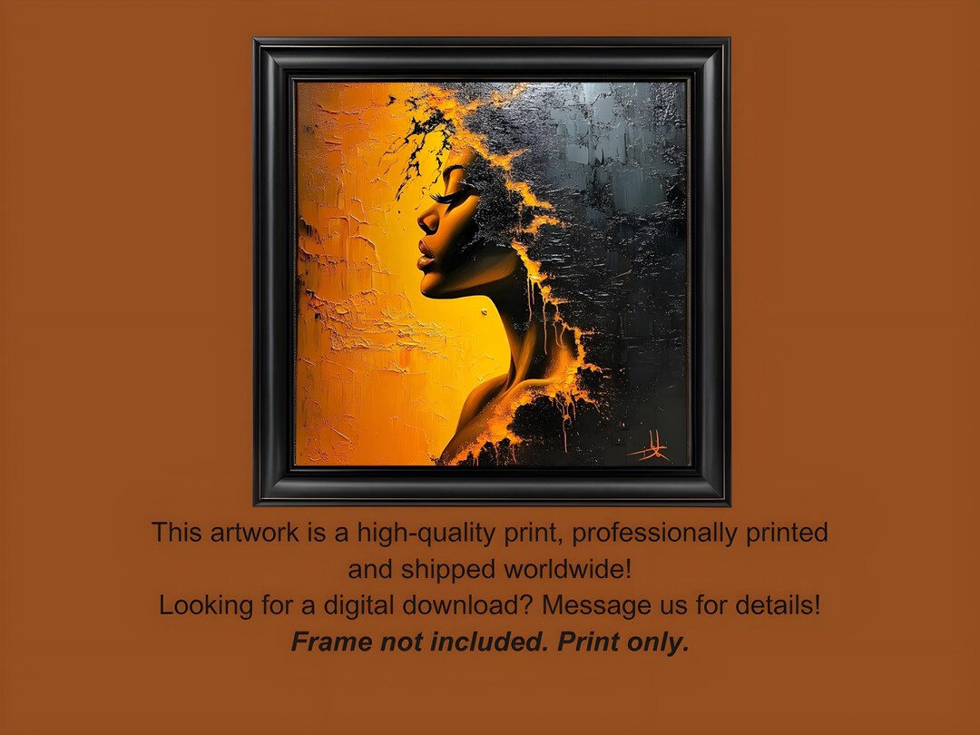 Impasto Inferno Art Print | Abstract Wall Art, Colorful Home Decor ...