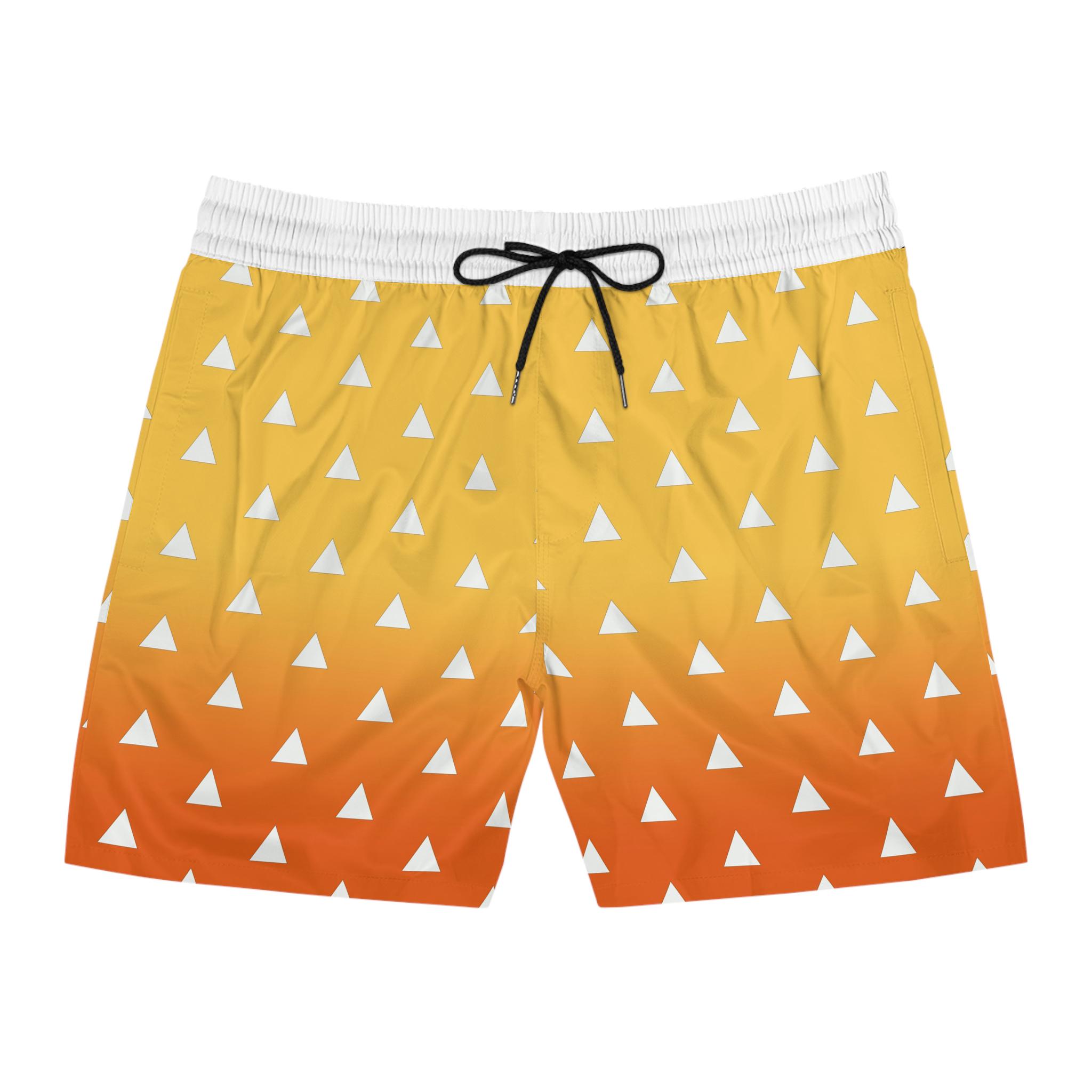 Zenitsu Demon Slayer Men's Mid-length Swim Shorts - Etsy