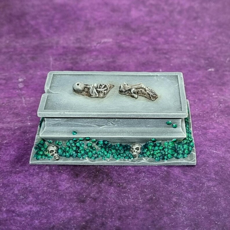 Sarcophagus With Beetles Painted, Dnd, RPG Wargames Pathfinder ...