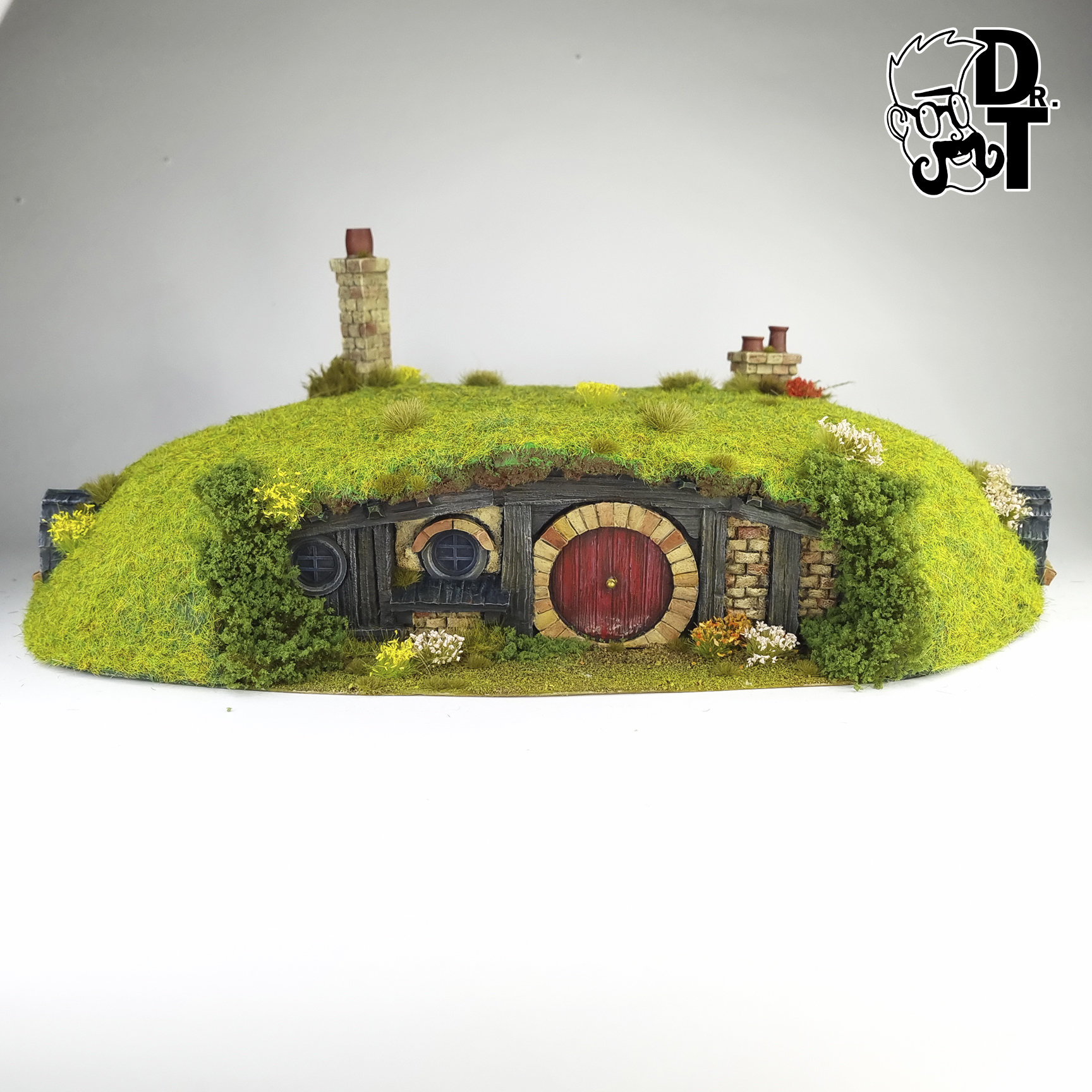 Hobbit Hole Advanced Painted Frodo House, Hobbitone Terrain, Fairy Tale ...