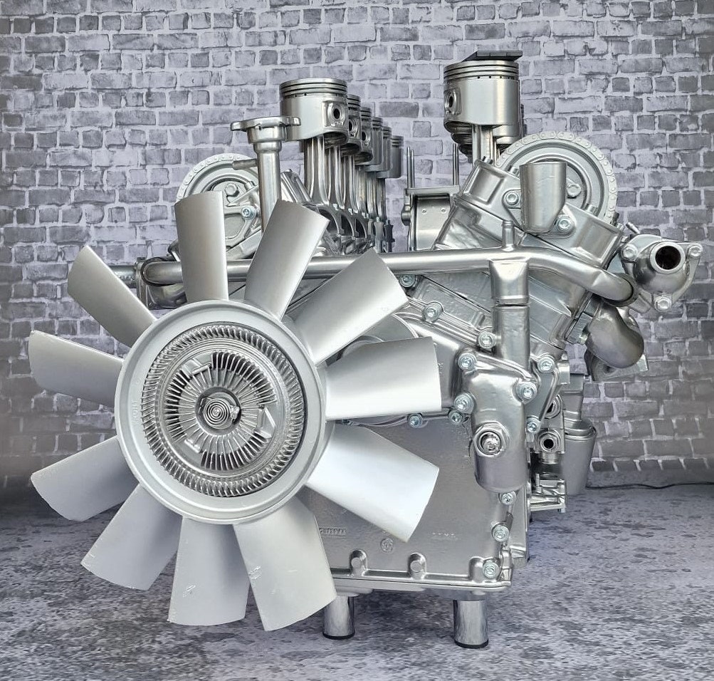 Jaguar XJ12 V12 E-TYPE Engine Coffee Table Block Motortisch Tisch ...