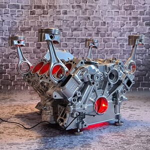 Audi RS6 S6 4.0l TFSI V8 Engine Block Coffee Table Block Motortisch ...