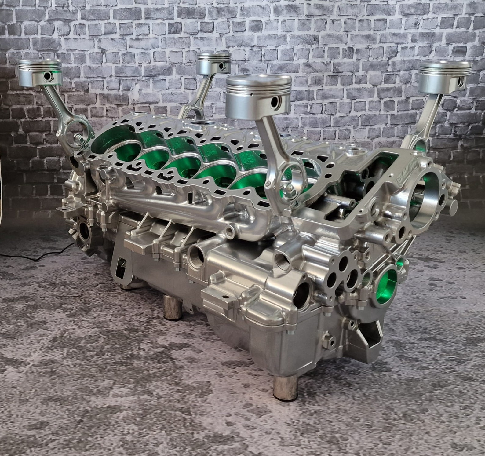 Lamborghini Aventador 6.5l V12 Engine Coffee Table Block Motortisch ...