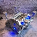 Audi RS6 S6 4.0l TFSI V8 Engine Block Coffee Table Block Motortisch ...