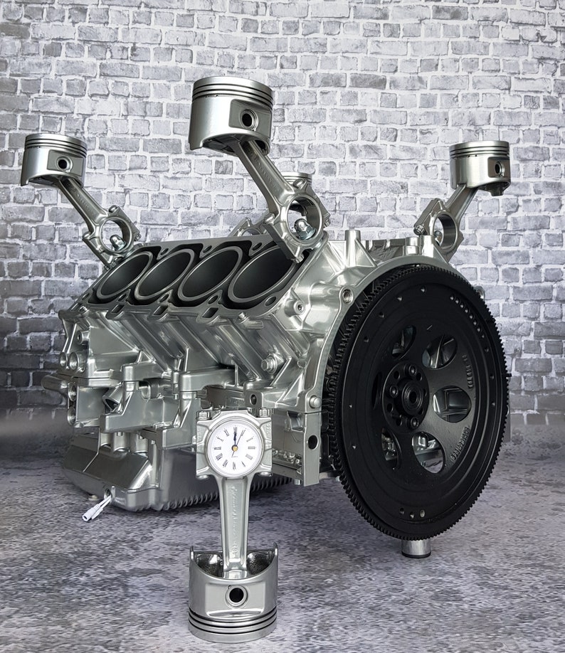 Porsche 928 4.5l V8 Uhr Engine Block Coffee Table Block Motortisch ...