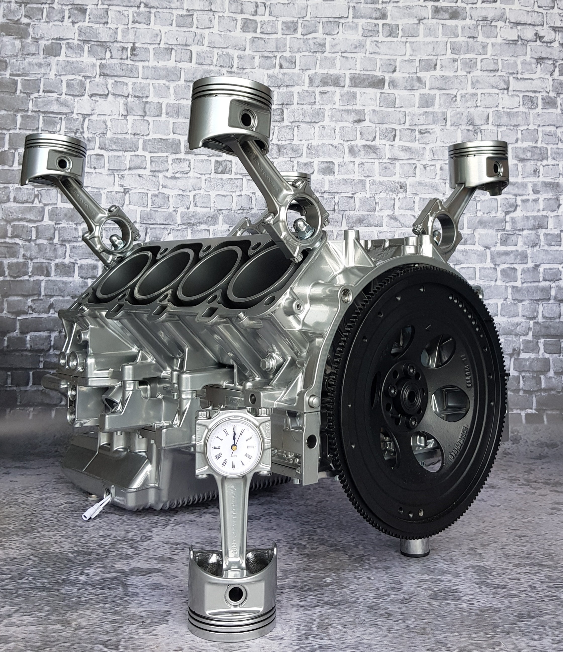 Porsche 928 4.5l V8 Uhr Engine Block Coffee Table Block Motortisch ...