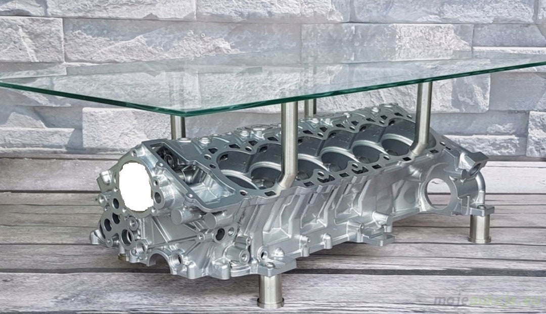 Lamborghini Aventador 6.5l V12 Engine Coffee Table Block Motortisch ...