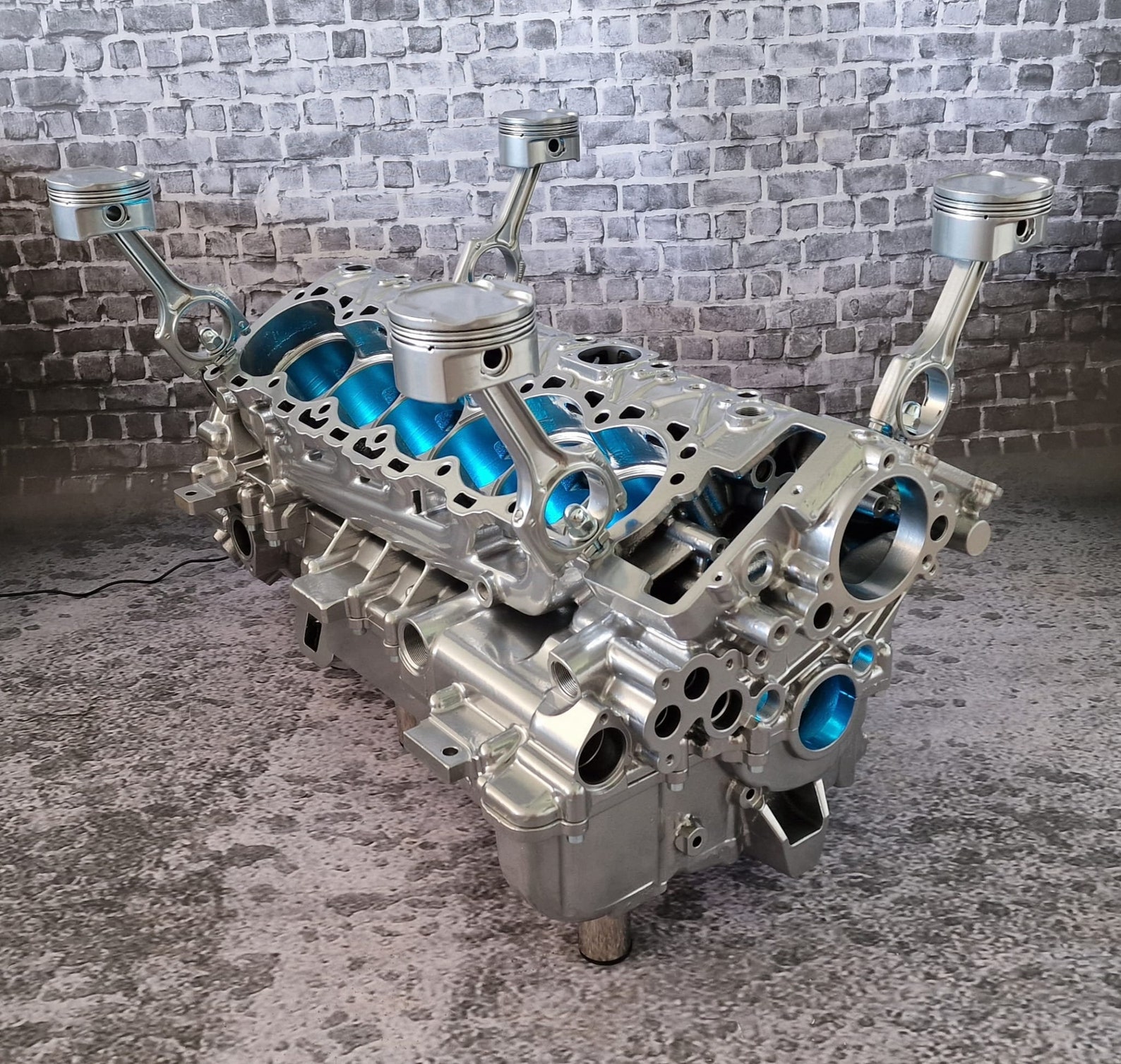 Lamborghini Aventador 6.5l V12 Engine Coffee Table Block Motortisch ...