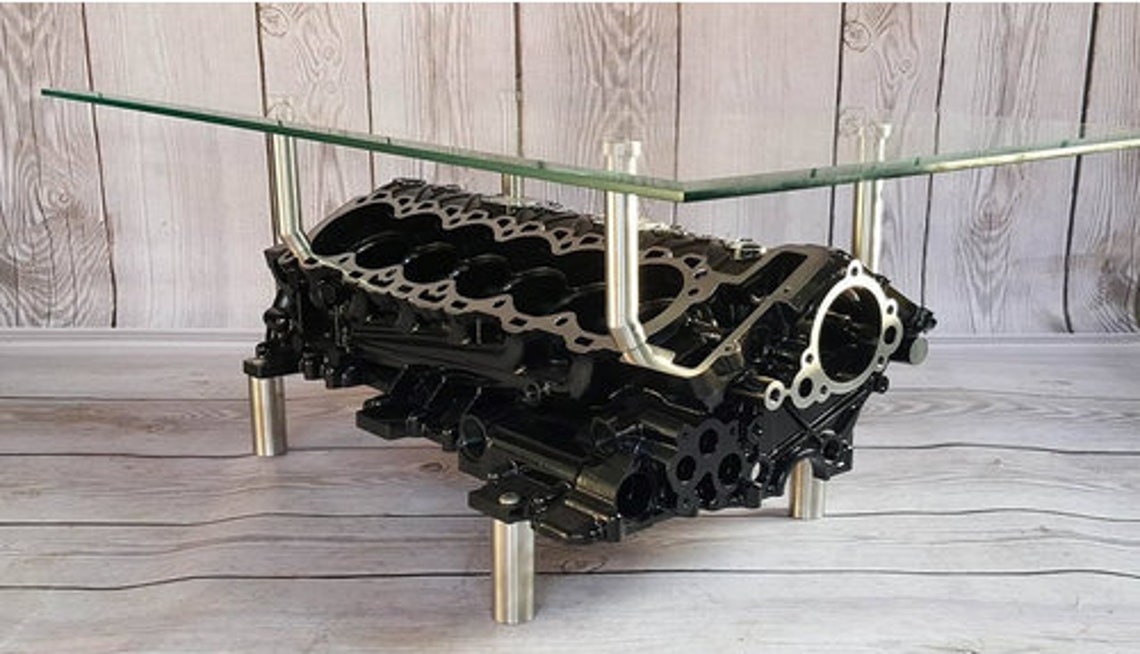 Lamborghini Aventador 6.5l V12 Engine Coffee Table Block Motortisch ...