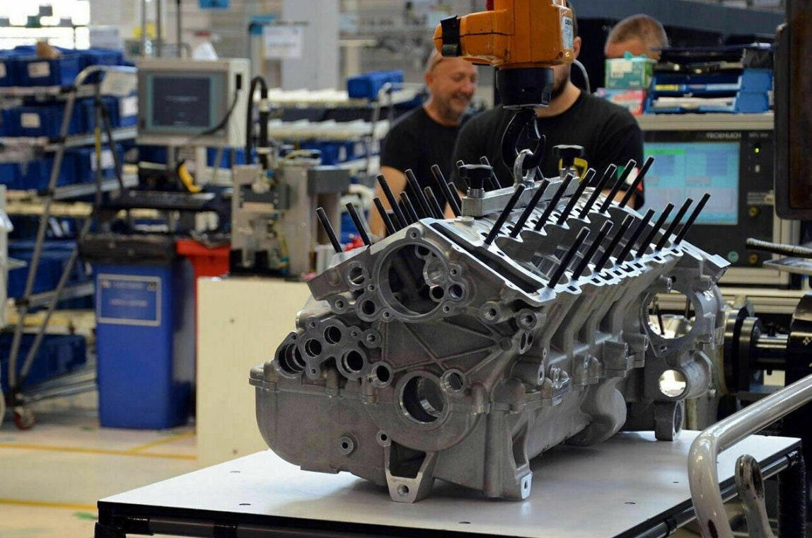 Lamborghini Aventador 6.5l V12 Engine Coffee Table Block Motortisch ...